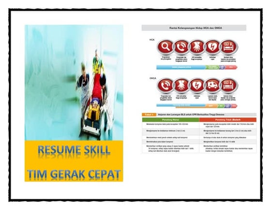 Penilaian airway dan breathing Dapat dilakukan dengan satu gerakan ...