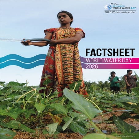 WATER & GENDER - World Water Day 2026; March 22nd | PDF