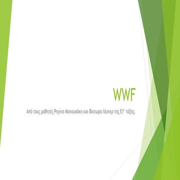 Wwf | PPT