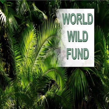 World Wild Fund. What WWF Do, location, Gaps | PPT