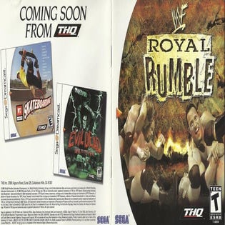 Wwf royal rumble manual dreamcast ntsc | PDF