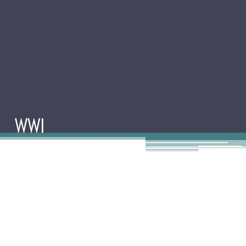 World War I (American History) | PPTX