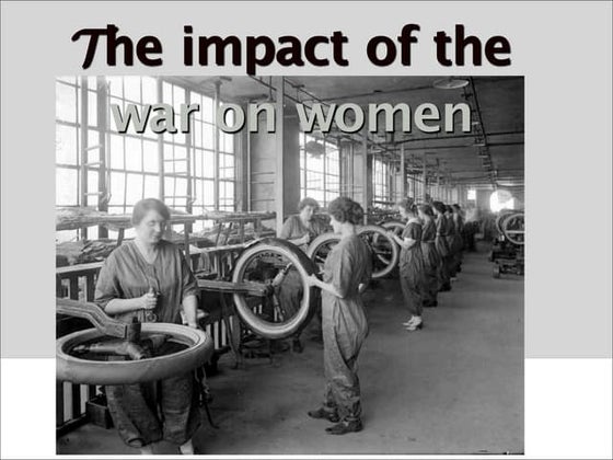 Women in the Industrial Revolution | PPT