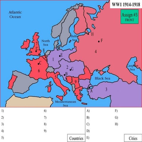 WWI: Entangling Alliances | PPT