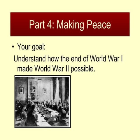 World War I Slideshow Part Three | PPTX | Death, Injury, or Military ...