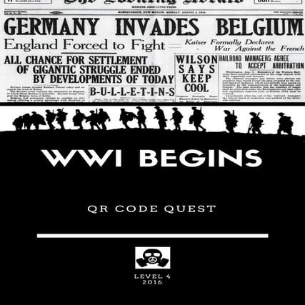 QR Code Quest: WWI begins | PDF