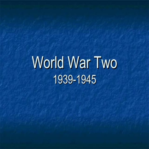 WWII | PPT
