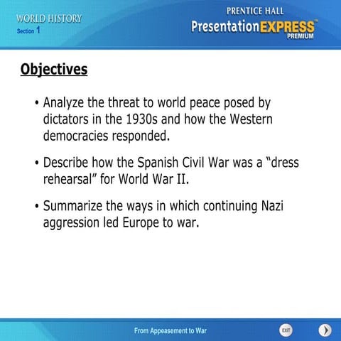 Wwii appeasement | PPT