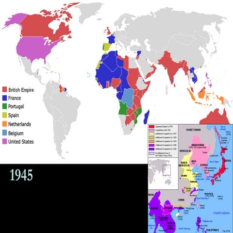 WWII maps with animation | PPT