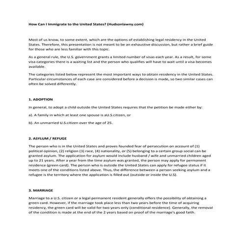 Immigration | PPT