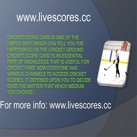 Www.livescores.cc
