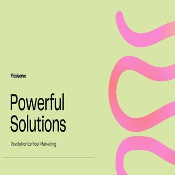 Business Solutions , Flexiserve Software | PPT