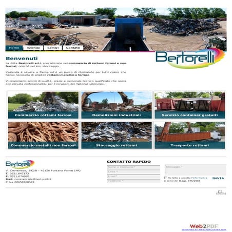 Bertorelli Services | PDF