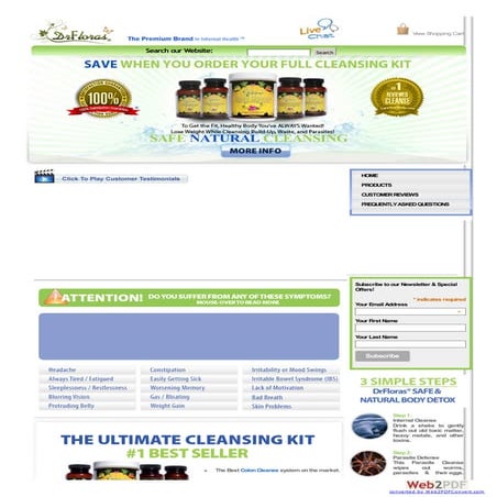 Natural Parasite Cleanse‎ | PDF