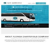 Florida Bus Charter, Florida Bus Rental, Florida Charter Bus Company