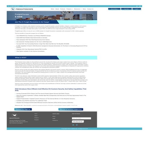 Electronic AWB | Electronic Air Waybill - Freightoscope | PDF
