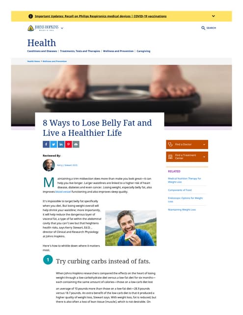 Healthy Weight Presentation | PPT