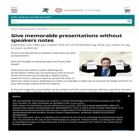 10 TIPS FOR SUCCESSFUL PUBLIC SPEAKING | PDF
