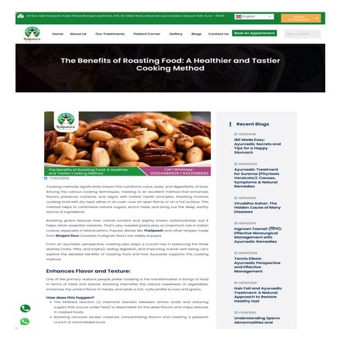 The Benefits of Roasting Food: A Healthier and Tastier Cooking Method | PDF