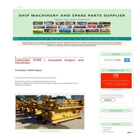 CAT D399 | PDF