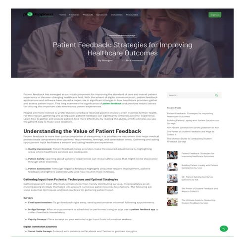 https://www.pihappiness.com/patient-feedback-strategies-for-improving ...