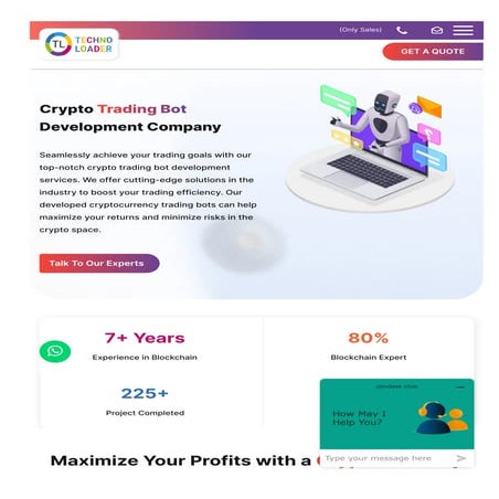 Crypto Trading Bot Development Company- technoloader | PDF