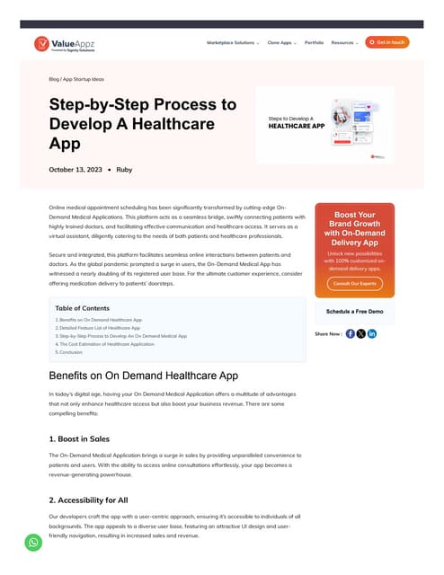 Medicine Delivery App Development Sofware | PPT