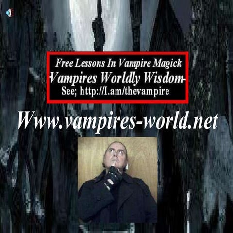 Www.vampires world.net | Spirituality | Religion & Spirituality