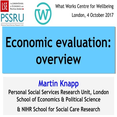 Economic evaluation: overview | PPT