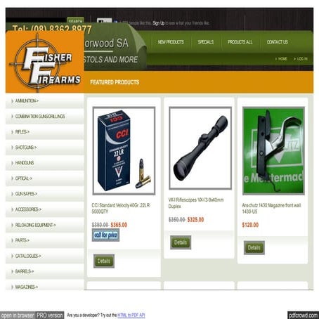 www fisherfirearms com_au | PDF