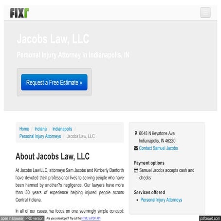 Jacobs Law, LLC | PDF