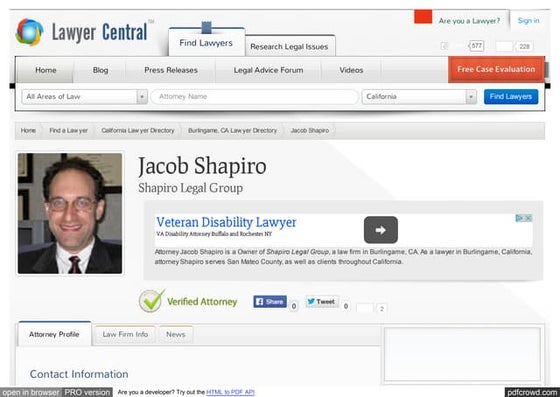 Biography of Gregory J. Hoag | Attorney and Legal | Tampa, Fl | PDF