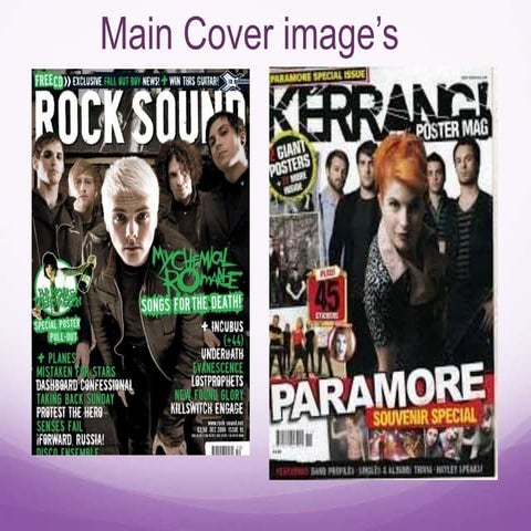 Signs & Signifiers Textual Analysis of Music Magazines | PPT