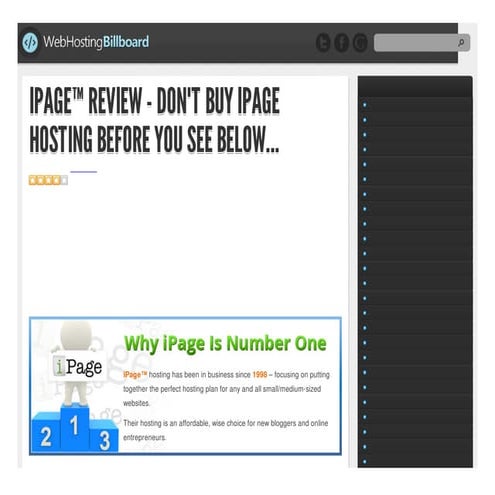 iPage™ Review | PPT