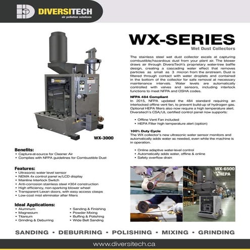 WX - Series - Product Sheet | PDF