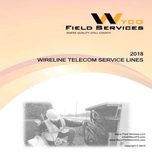Wyco wireline services 2018 | PDF