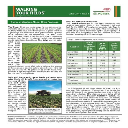 Corn planting depth | PDF