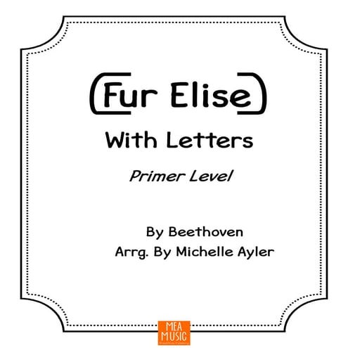 Fur elise-with-letters | PDF