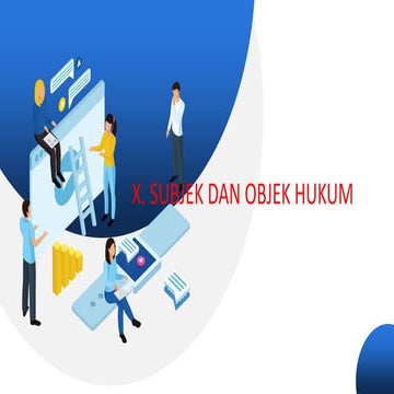 X. Subjek dan Objek Hukum.pptx
