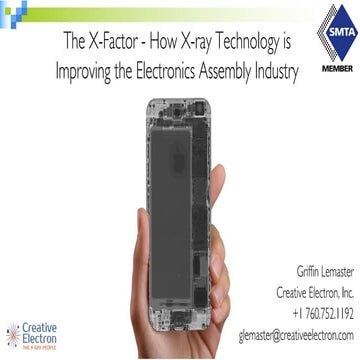 How X-ray Technology is Improving the Electronics Assembly Process | PDF
