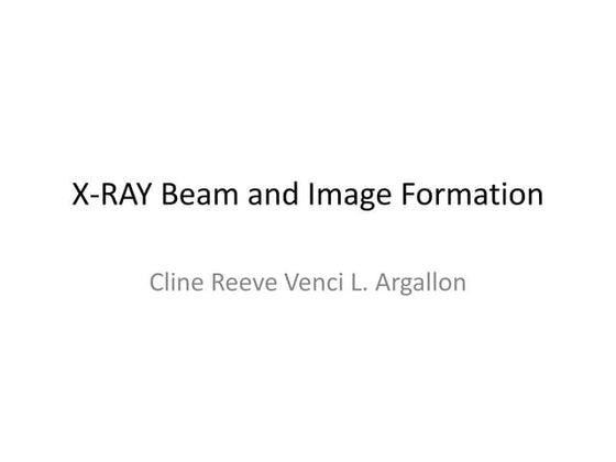 Characteristic and-bremsstrahlung-x-rays | PPTX