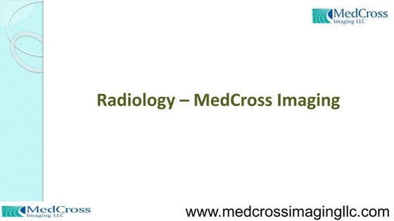 Medcross Imaging Llc presentations