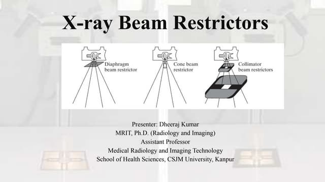 Radiation Dosimetry Parameters and Isodose Curves.pptx
