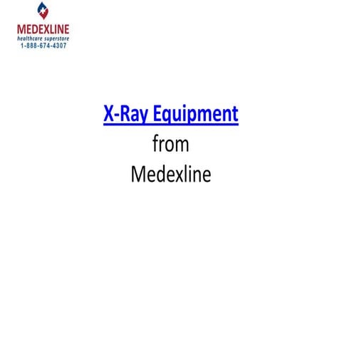 X ray equipment | PPTX