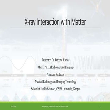 X-ray Interaction with Matter.pptx