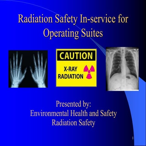 X ray laser safety training blackboard version 2021 - medical students ...