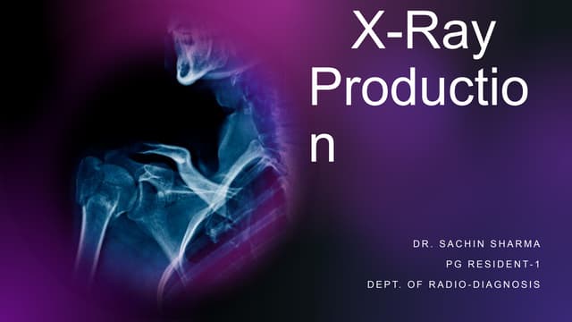 Characteristic and-bremsstrahlung-x-rays | PPTX