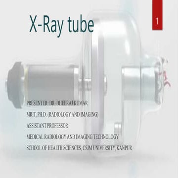 X-Ray tube.pptx