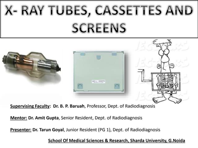 PARTS OF X-RAY TUBE | PPTX