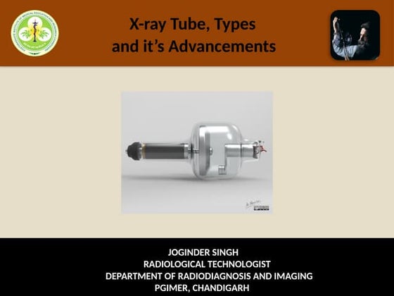 Construction of X-Ray tube | PPT